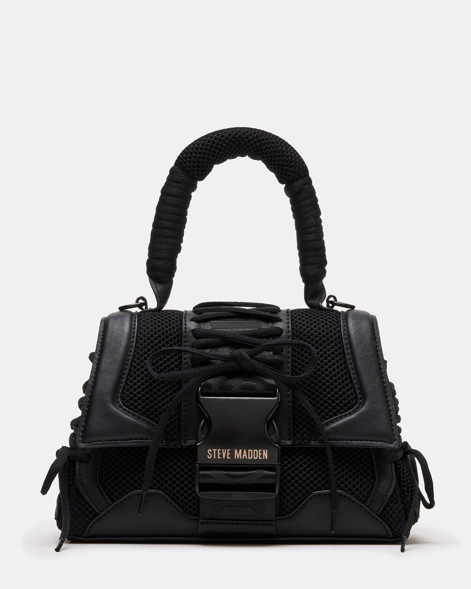 Steve Madden DIEGO BAG BLACK Handbags | Structured Design – Sundial
